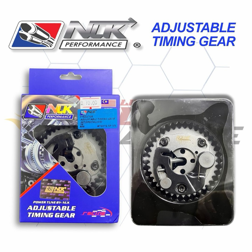 NLK ADJUSTABLE TIMING GEAR Y15ZR / LC135 | Shopee Malaysia