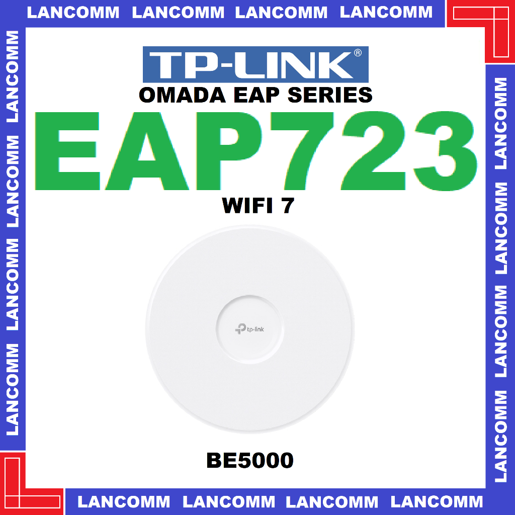 TP-LINK EAP723 BE5000 Ceiling Mount Wi-Fi 7 Access Point | Shopee Malaysia