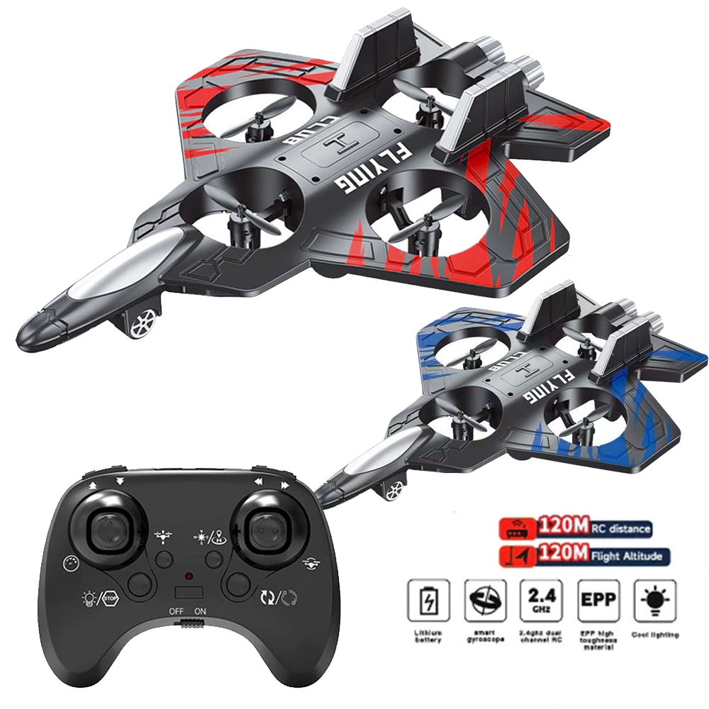 New CZ01 Glider Flying Helicopter RC Hobby Jet Plane 2.4G Stunt Remote ...