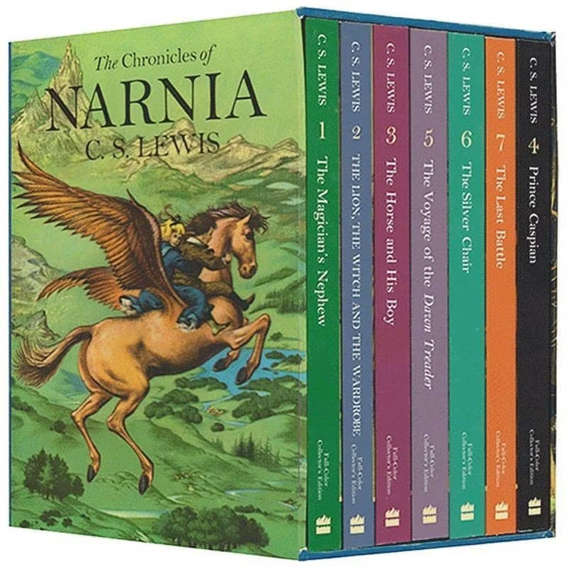English Chronicles of Narnia Narnia Legend Box Set 7 Volumes Box Set ...