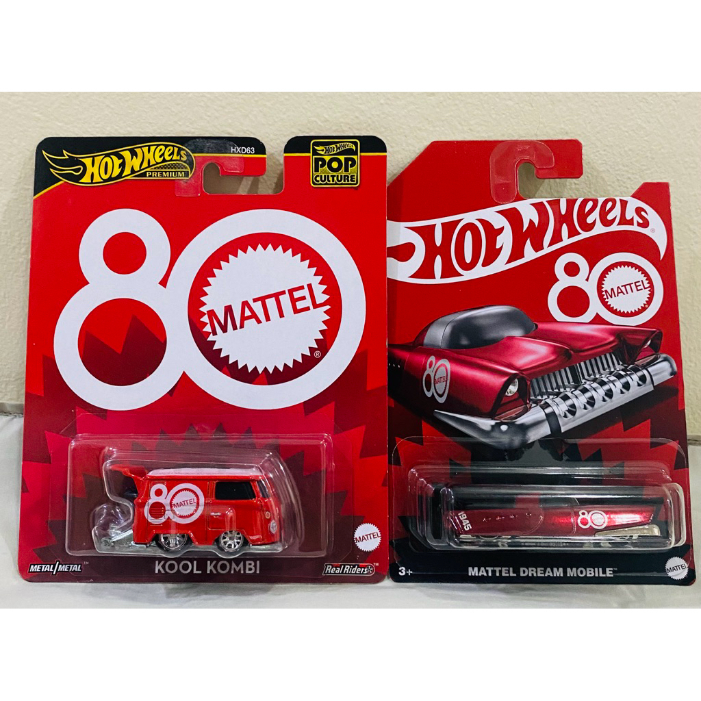 🔥🛞 Hot Wheels Mattel 80th Anniversary (Kool Kombi | Dream Mobile ...