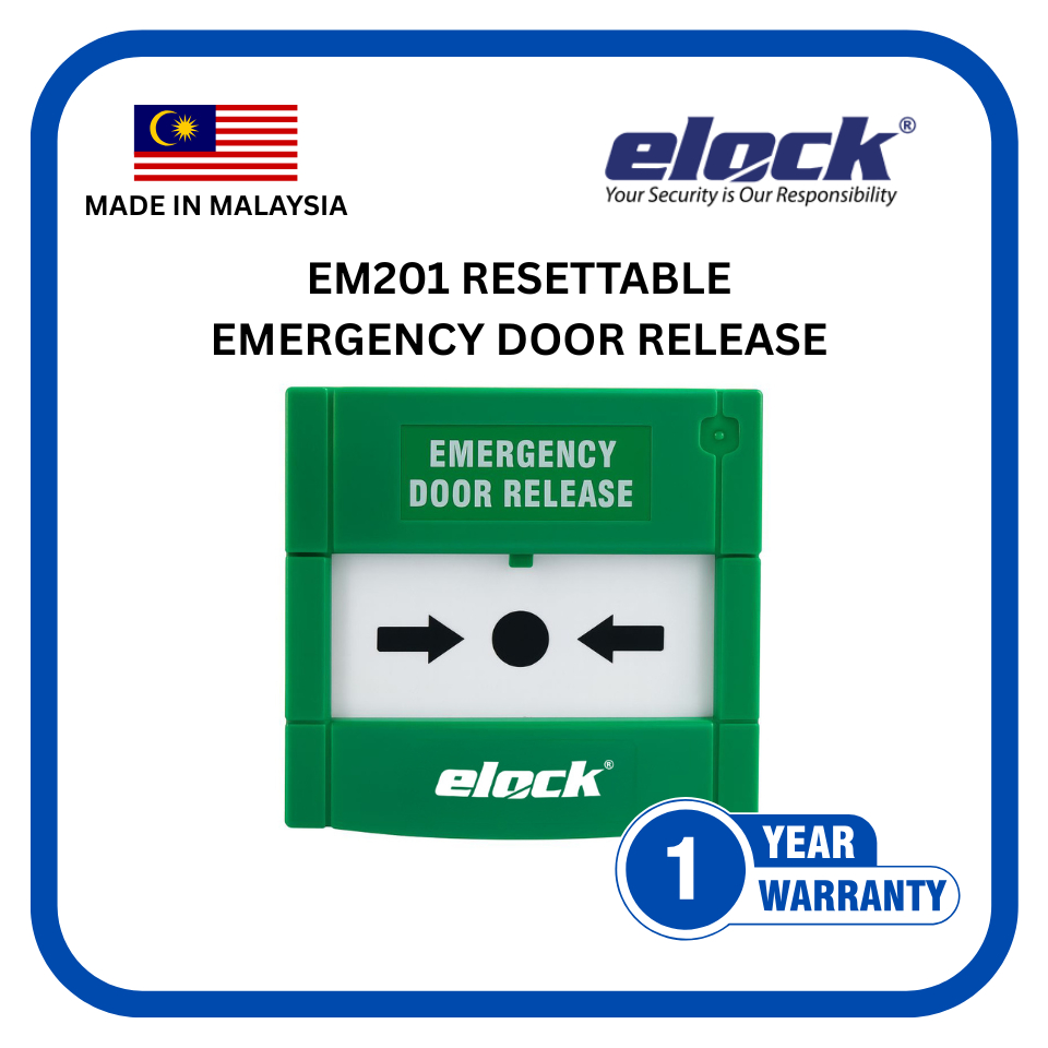 ELOCK EM201 Resettable Emergency Door Release | Shopee Malaysia