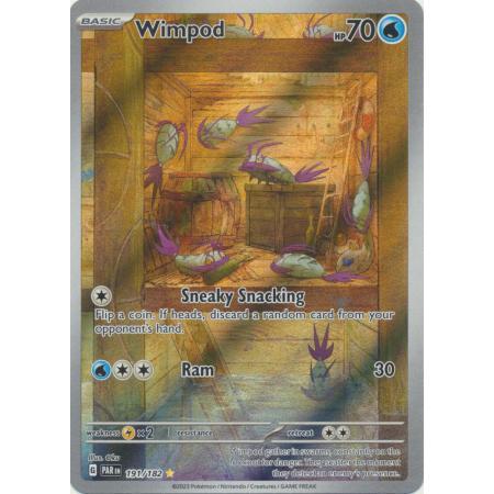 Wimpod / 191/182 / Illustration Rare / Scarlet & Violet Paradox Rift ...