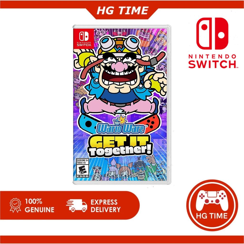 Nintendo Switch Warioware: Get It Together | Shopee Malaysia