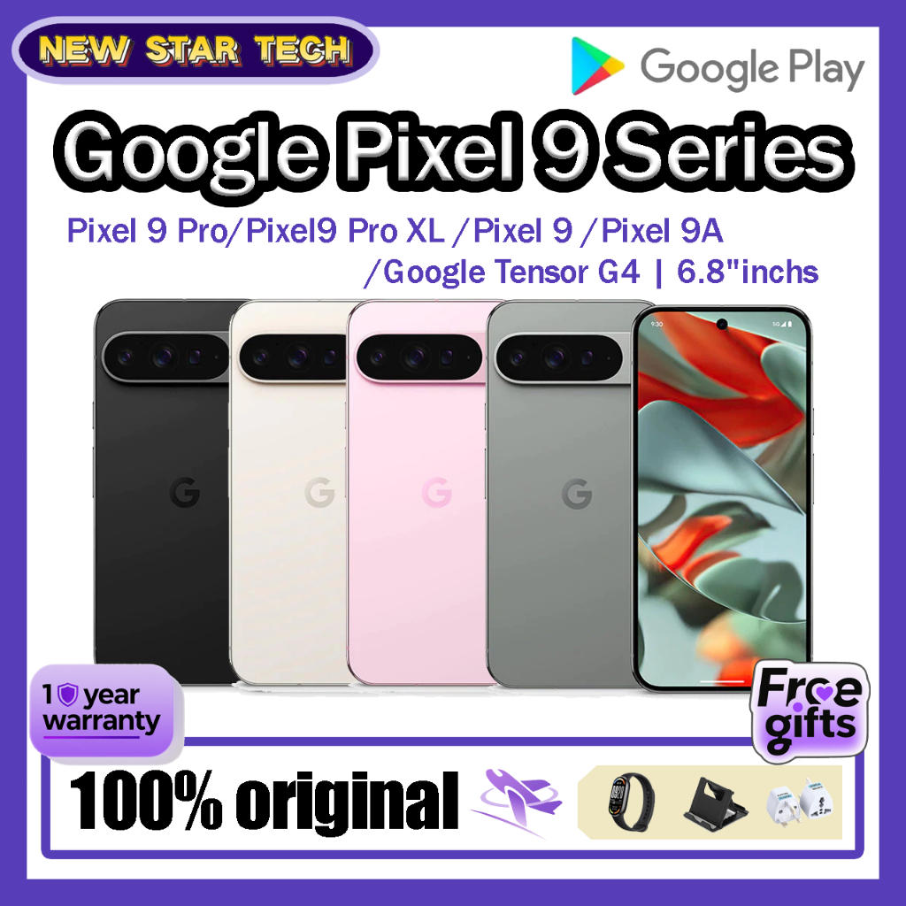 [US Version]Google Pixel 9 Series SmartPhone | Google Pixel 9 Pro | Google Pixel 9 Pro XL ...