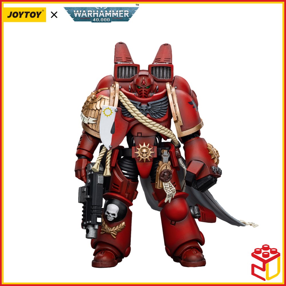 (Ready Stock) Joytoy Warhammer 40K Blood Angels Captain with Jump Pack ...