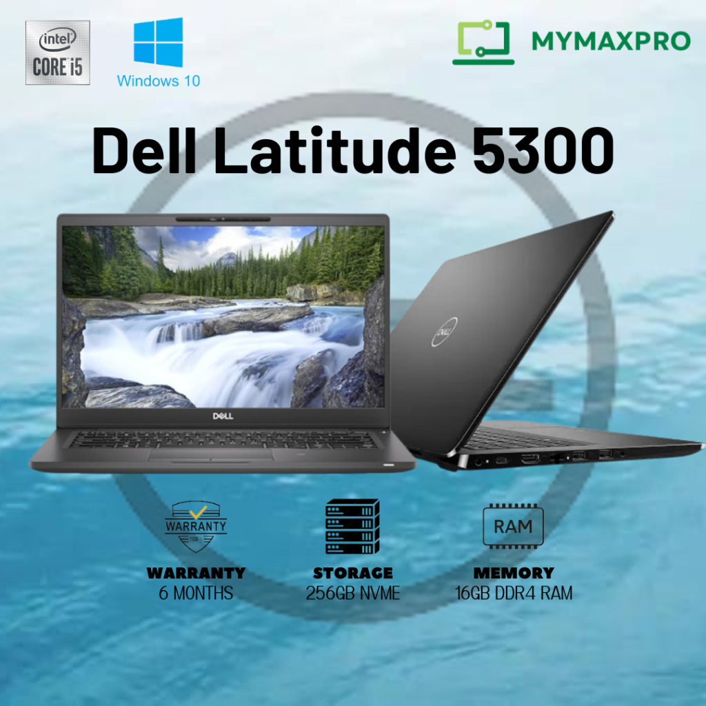 Dell Latitude 5300 Intel Core i5 (8th Gen) 14" FHD / 16GB RAM / 256GB ...