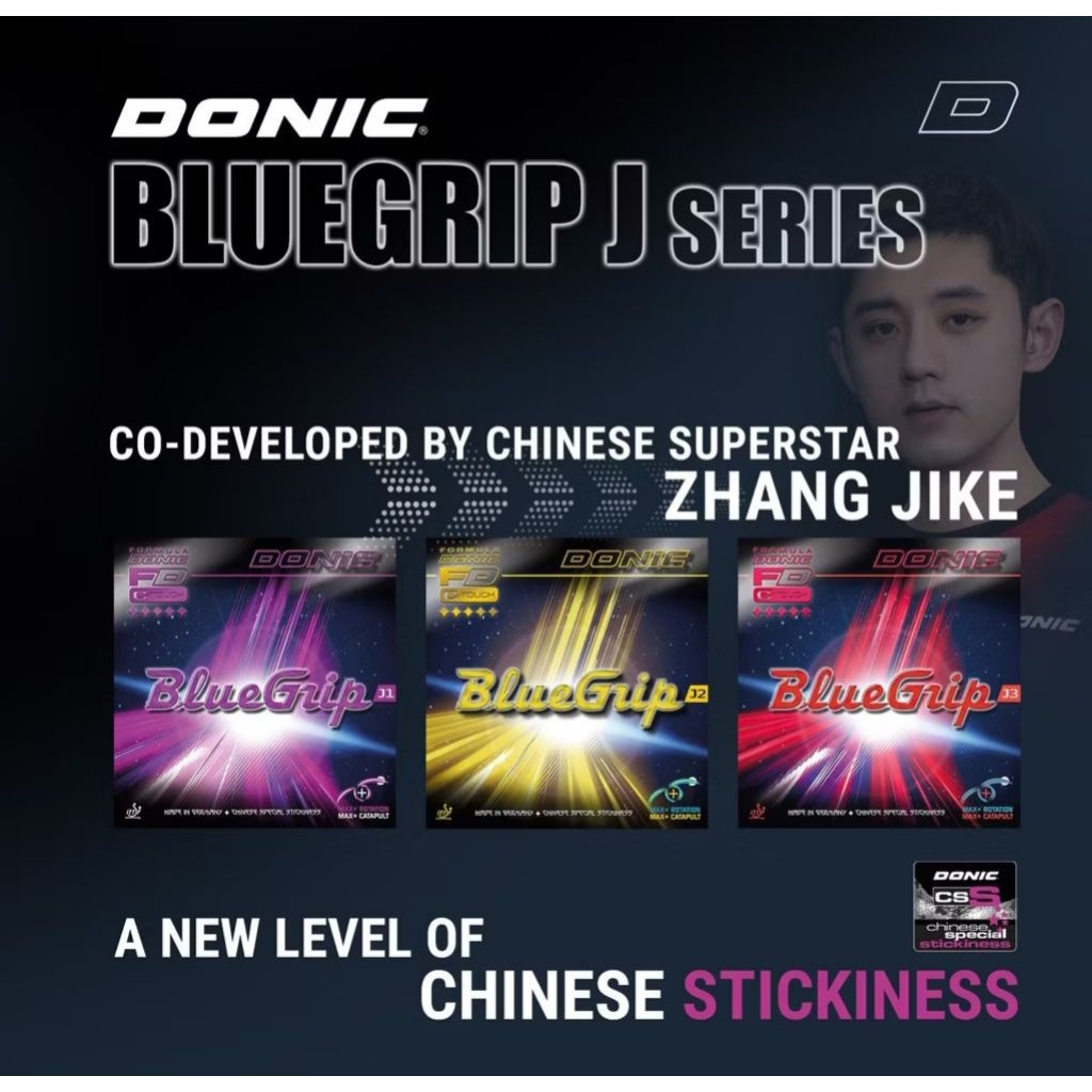 Table tennis rubber Donic J series J1 J2 J3 | Shopee Malaysia