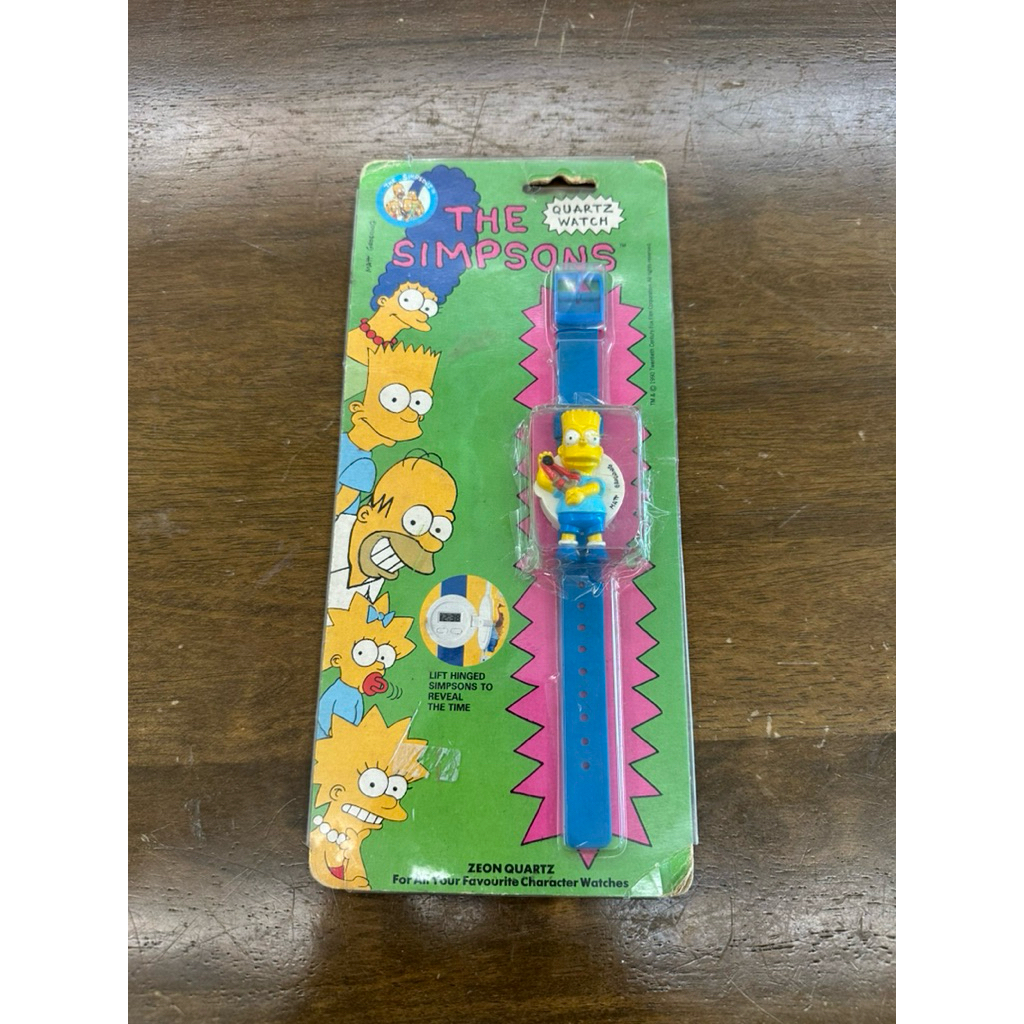 Bart Simpson Quartz Watch Zeon Simpsons 1990 Licensed | Shopee Malaysia