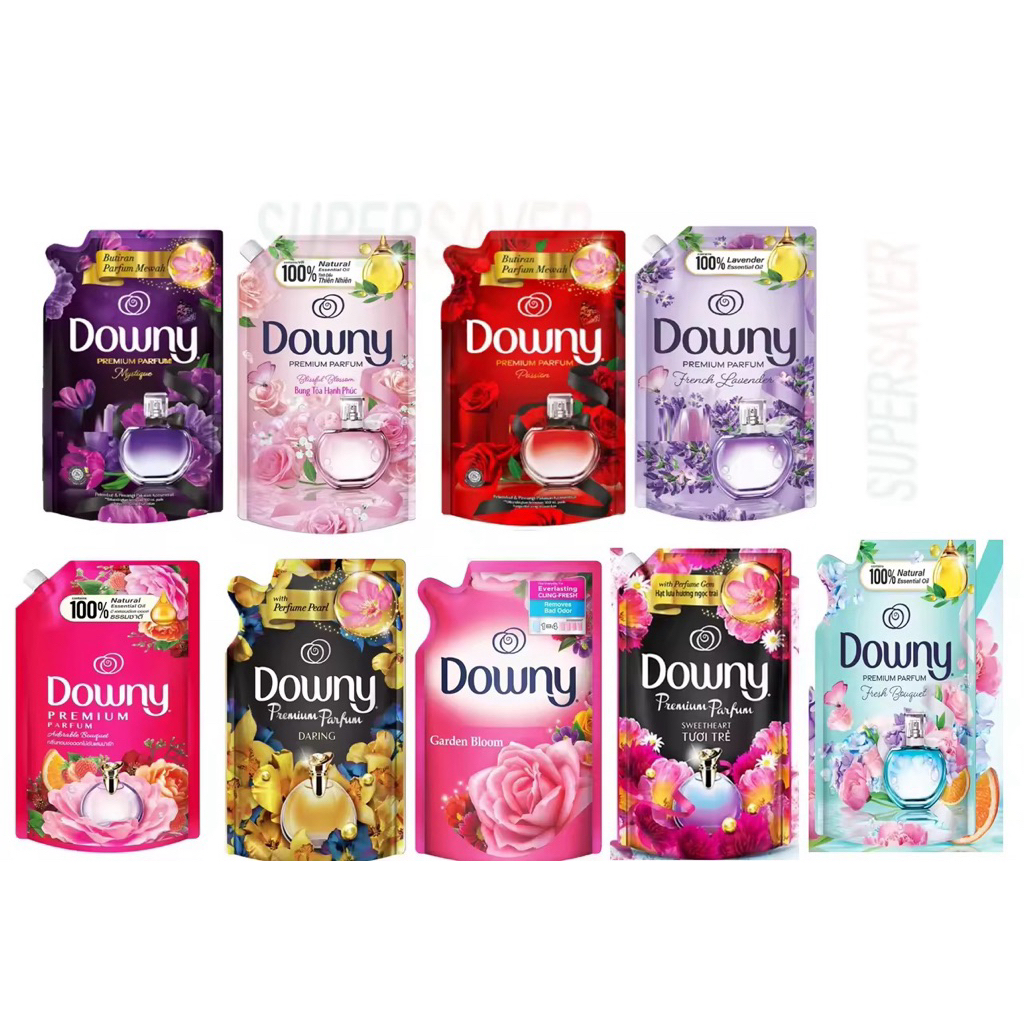 Downy Premium Parfum Concentrate Fabric Conditioner Refill (1.35L ...
