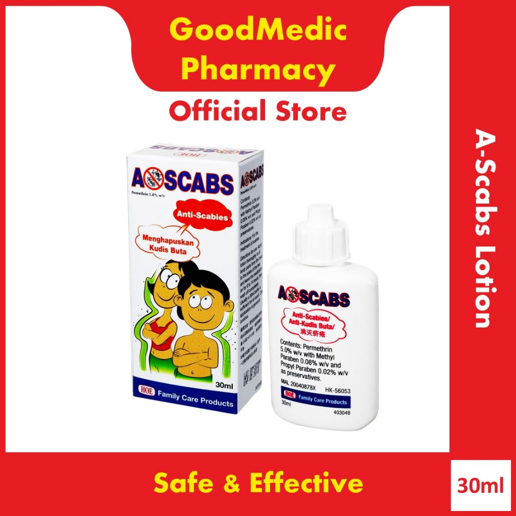 A-Scabs Lotion For Scabies (30ml) | Shopee Malaysia