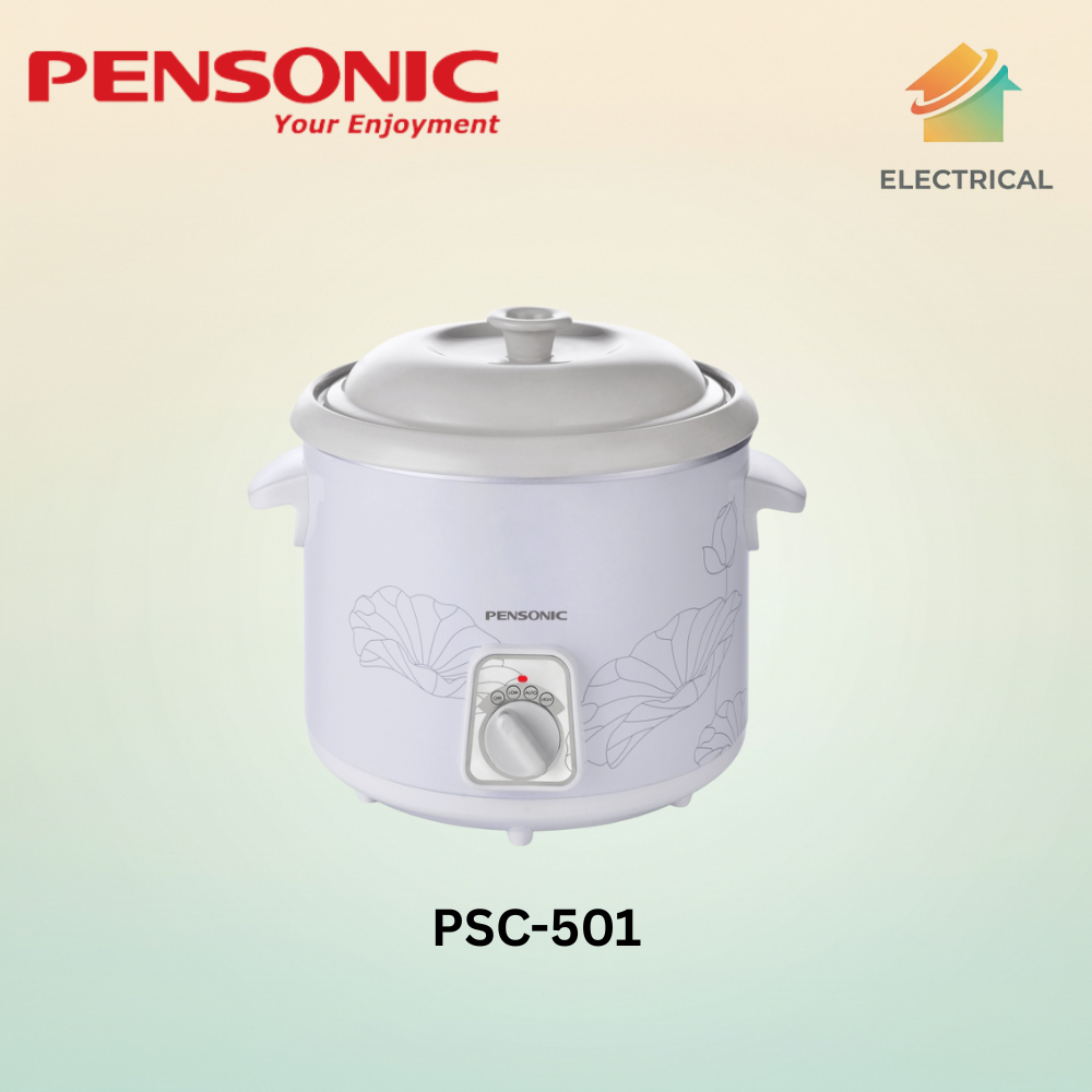 PENSONIC 1.0LITRE CERAMIC SLOW COOKER PSC-101 | 5L PSC-501 (PERIUK ...