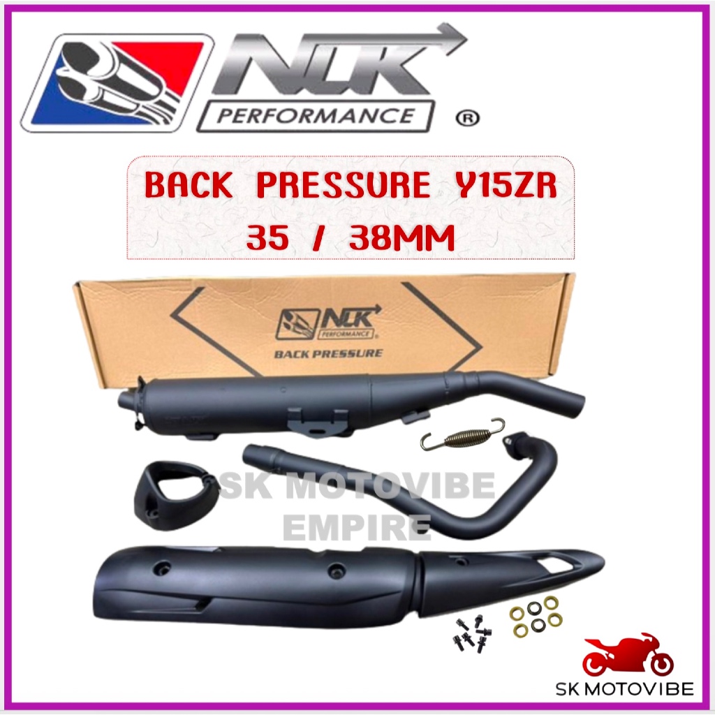 NLK PERFORMANCE RACING EXHAUST BACK PRESSURE EKZOS Y15ZR / LC135 { 35 ...