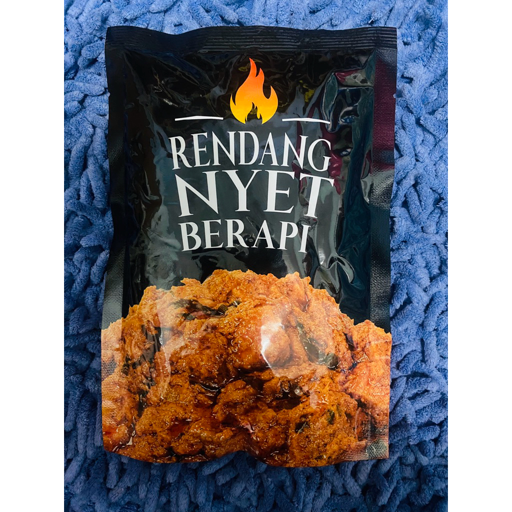 [Expired 08/2026] Rendang Ayam Dendeng Daging Nyet Berapi Sambal Nyet ...