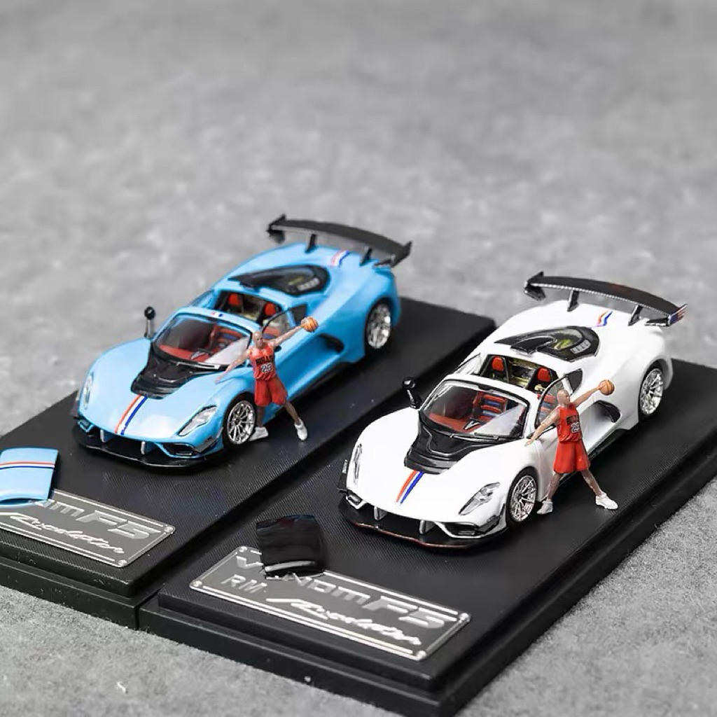 Rhino Model Hennessey Venom F5 White/ Blue (1/64 Diecast) | Shopee Malaysia