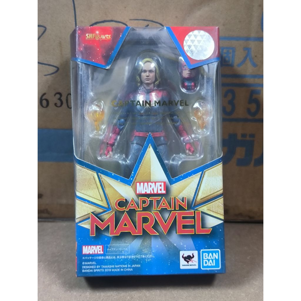 Bandai SHF S.H.Figuarts Captain Marvel Avengers BIB | Shopee Malaysia
