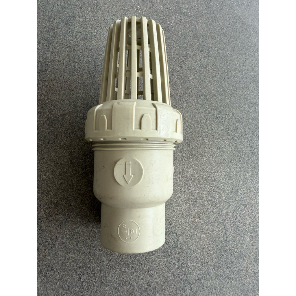 Foot Valve PP 1 1/2 inches (socket fusion) | Shopee Malaysia