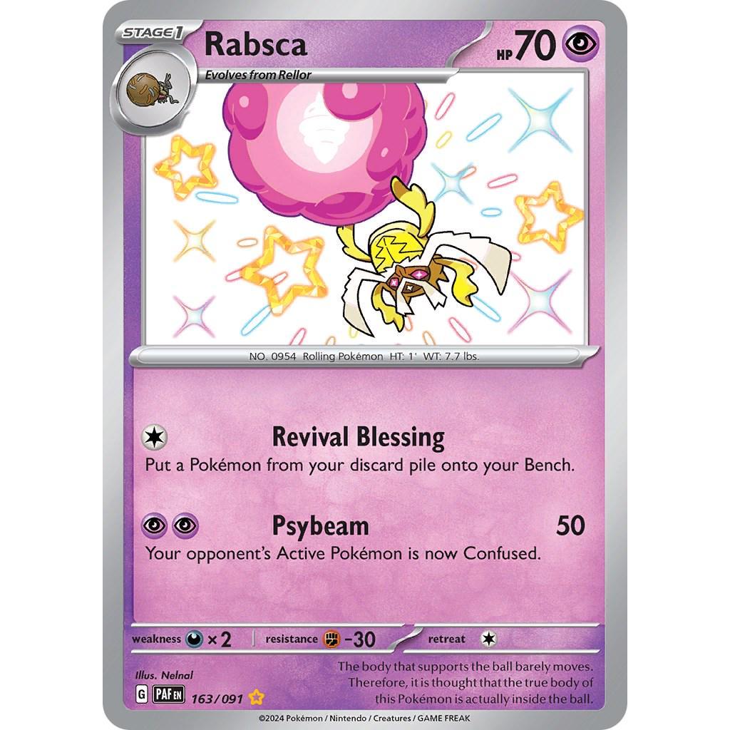 Rabsca #163 Pokemon Paldean Fates: Pokemon TCG | Shopee Malaysia