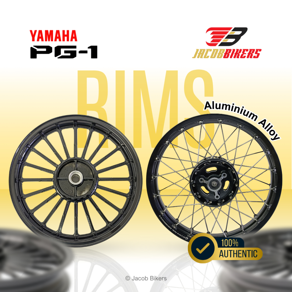 Yamaha PG-1 PG1 PG 1 Sport Rims | Spoke Rims | Aluminium Alloy ...