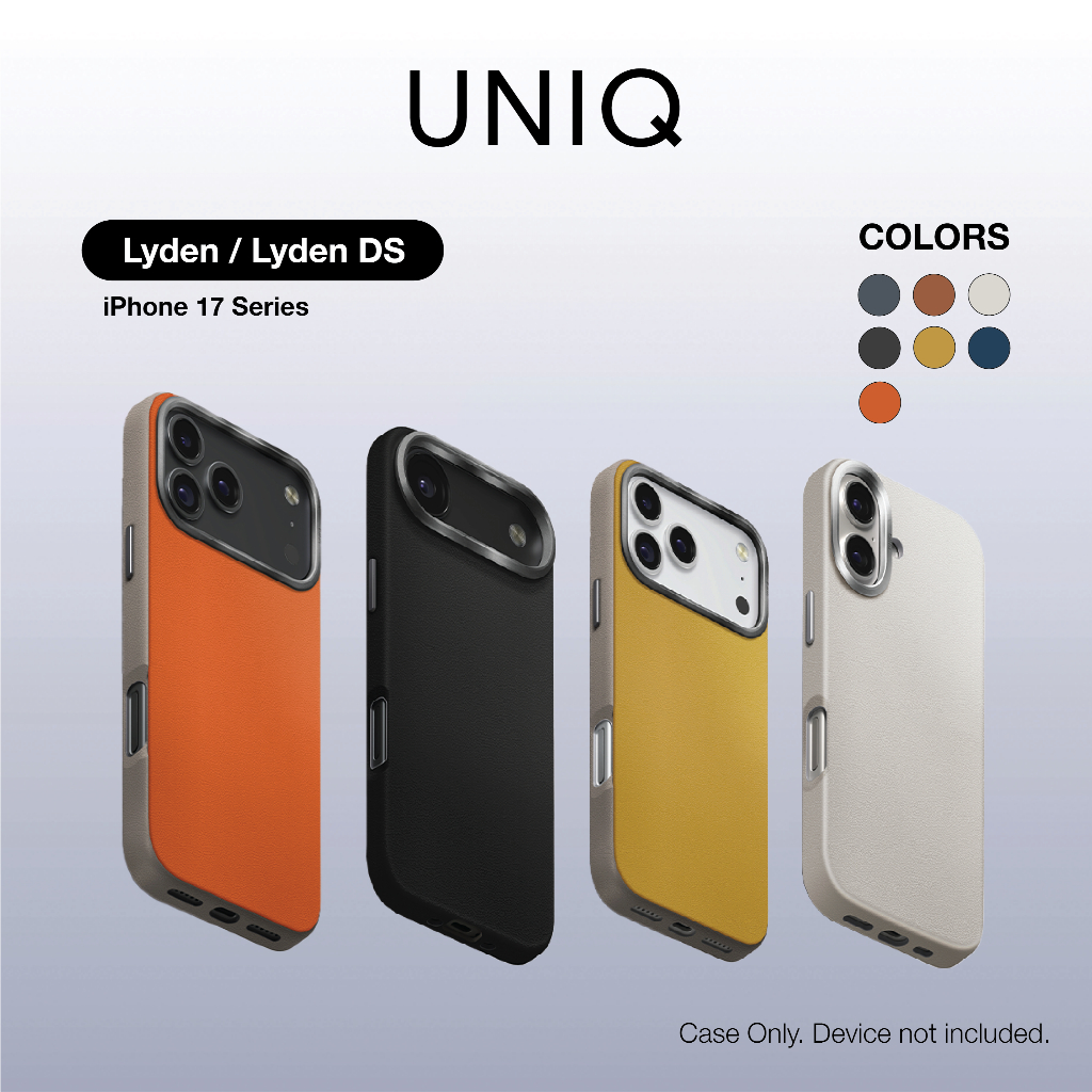 UNIQ Lyden/Lyden DS MagClick Charging Case For iPhone 17 (6.3)/ iPhone ...