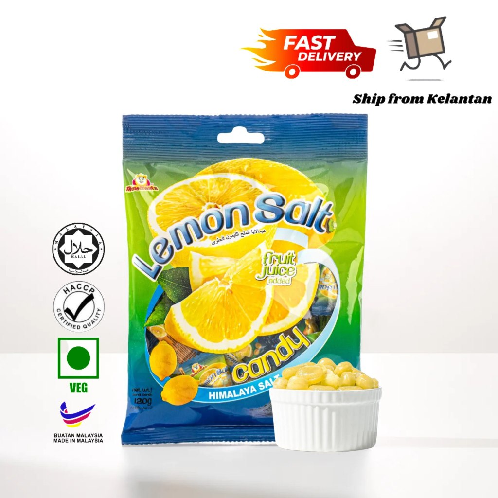 [HALAL] Himalaya Lemon Salt Candy 120g | Gula-Gula Garam Himalaya ...