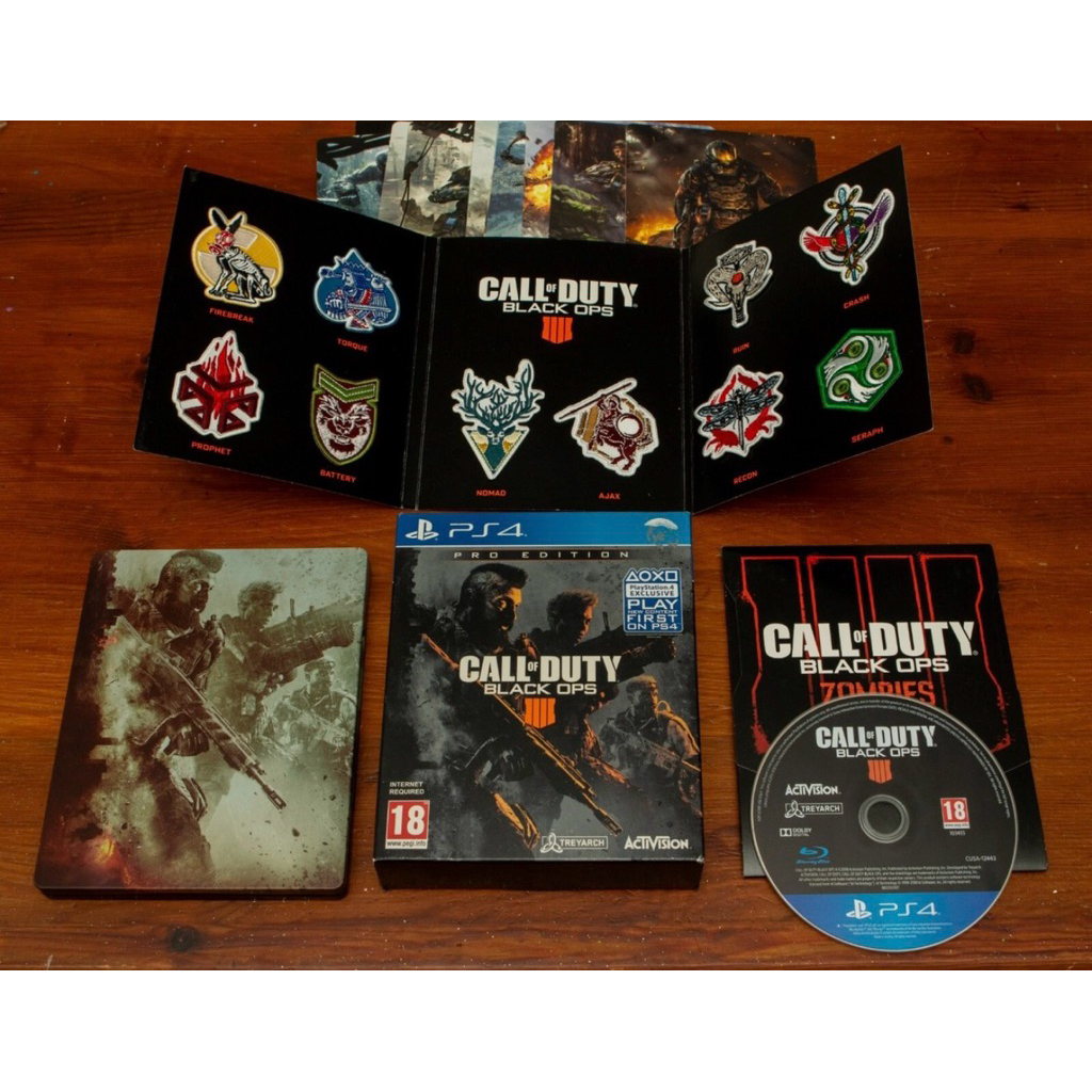PS4 CALL OF DUTY BLACK OPS 4 PRO EDITION USED PS4 GAME | Shopee Malaysia