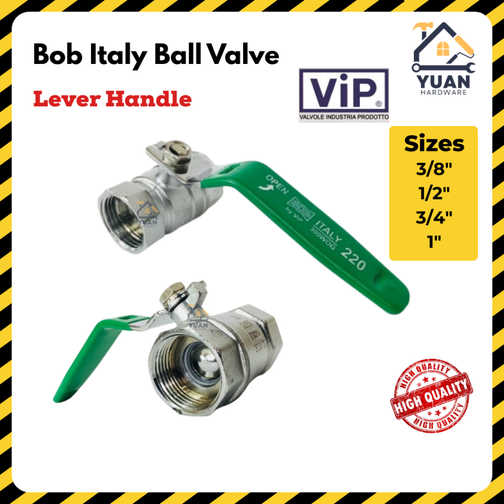 3/8" 1/2", 3/4", 1" Long Lever Handle Ball Valve | Stainless Steel ...