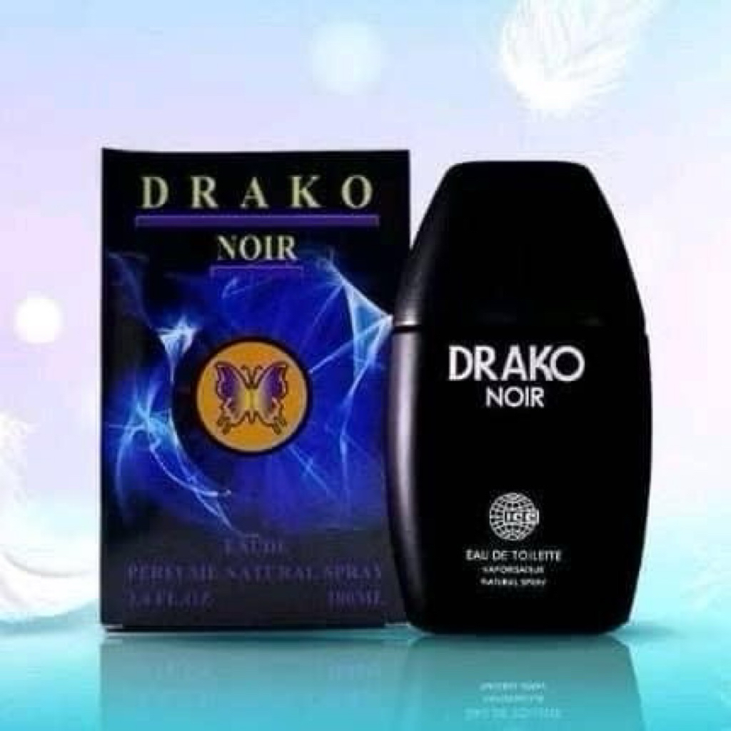 DRAKO NOIR BODY PERFUME 100ML BLACK EDITION | Shopee Malaysia
