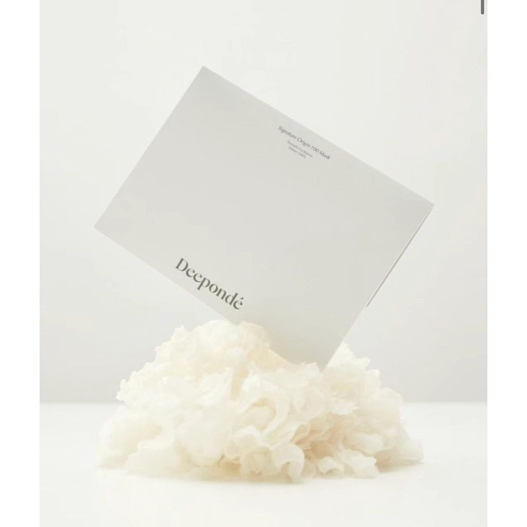 Korea Deeponde Signature Origin 100 mask Hydration Reduce Pores Skin ...