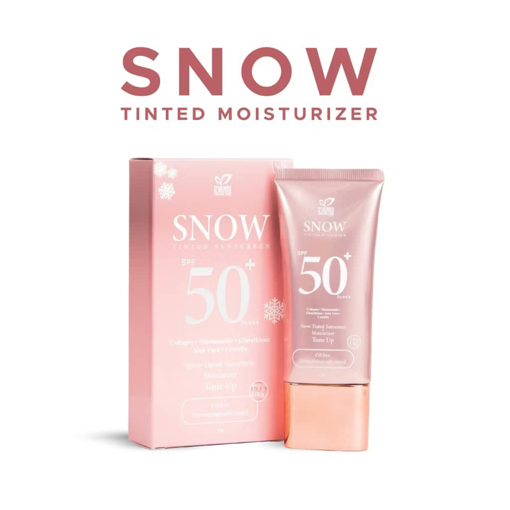 SNOW TINTED SUNSCREEN SPF50 PA++ DHERBS | Shopee Malaysia