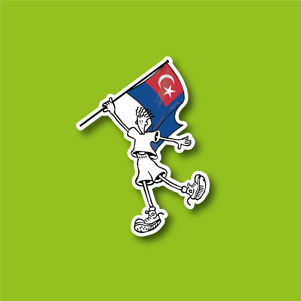 Sticker bendera negeri FIDO DIDO | Shopee Malaysia