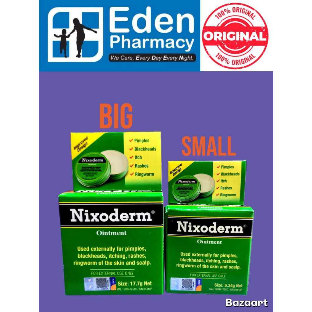 Nixoderm Ointment For Pimple , Blackheads , Itching and Scalp (Big ...