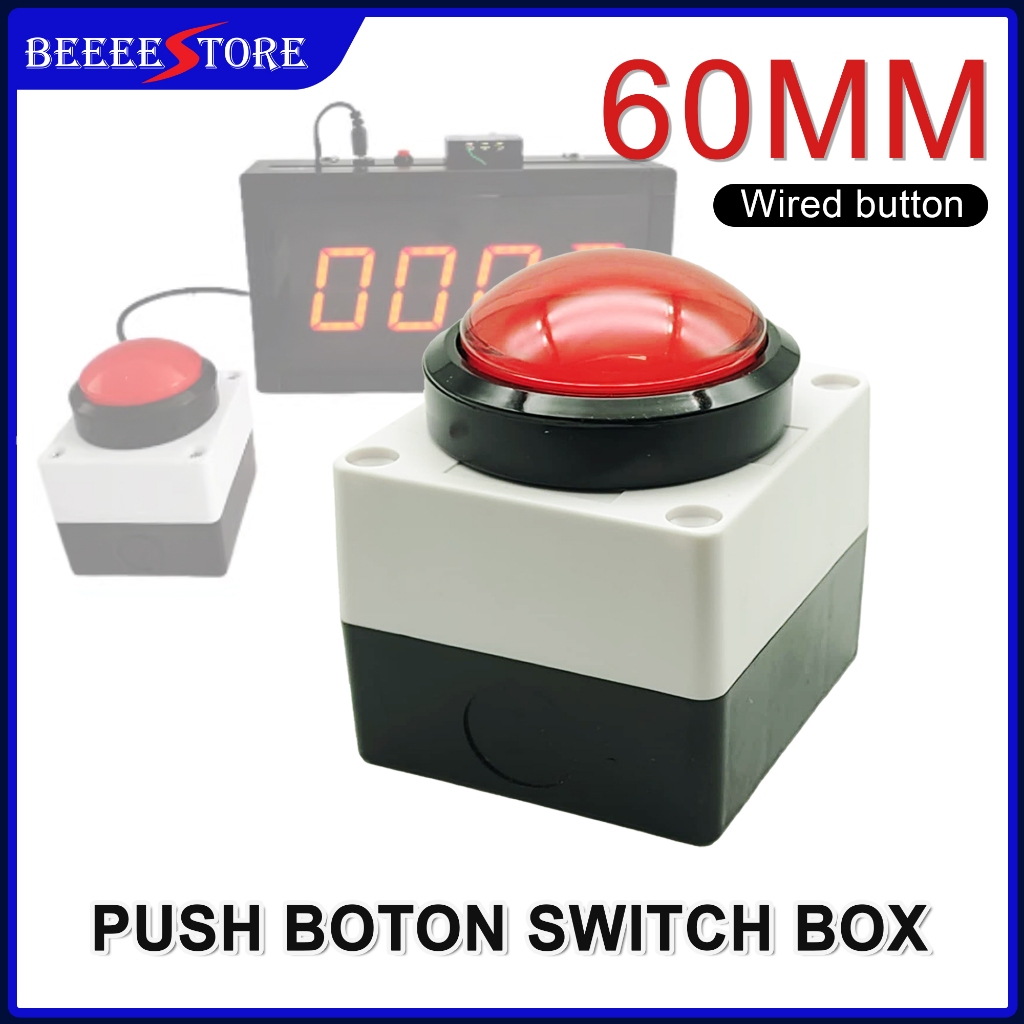 60MM Box Push Button Switch Momentary Mix | Shopee Malaysia