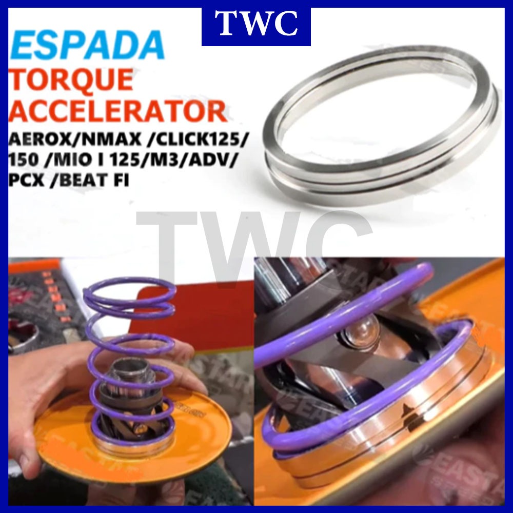 TWC Torque Accelerator Torsion Controller Nmax Aerox Click Mio i 125 M3 ...
