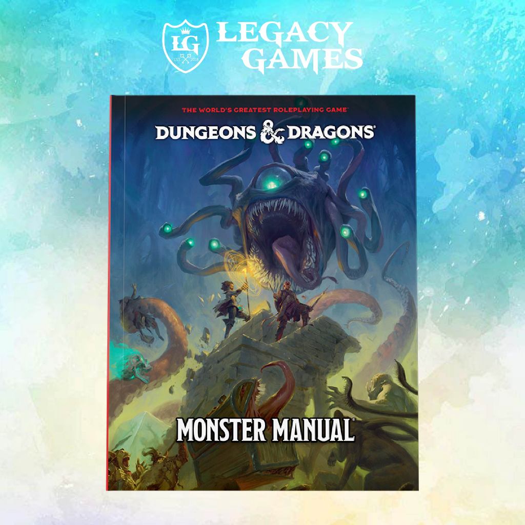 D&D 2024 Monster Manual (Dungeons & Dragons Core Rulebook) | Shopee Malaysia