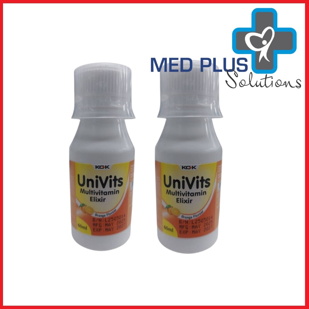 KCK UniVits Multivitamin Elixir 60ml (Exp: 8/2027) | Shopee Malaysia