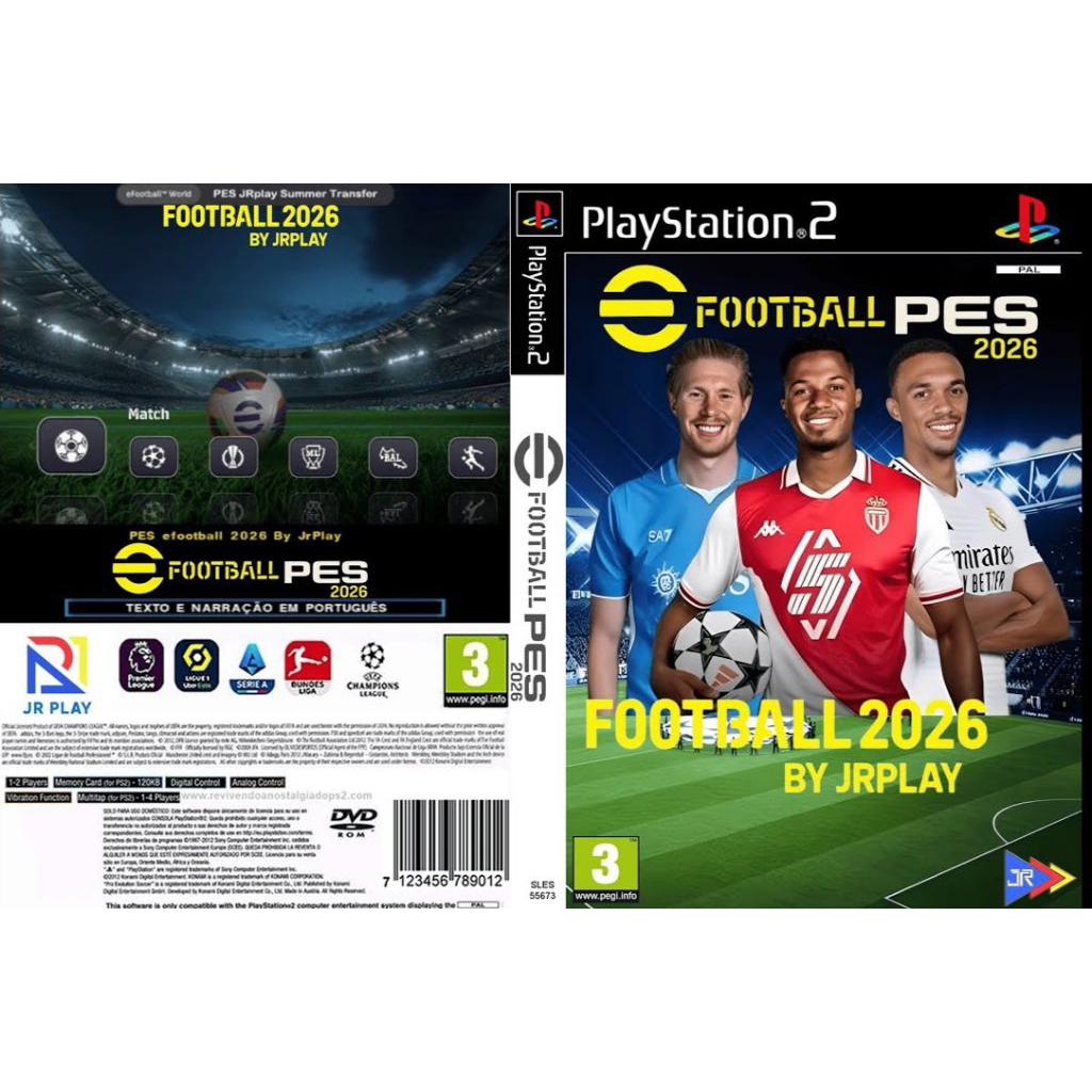 New Game!!! PS2 CD DVD GAME ( PES 2026 ) English Version l | Shopee Malaysia
