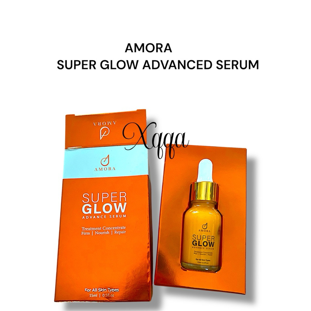 AMORA SUPER GLOW ADVANCED SERUM FIRM NOURISH REPAIR SKIN TREARMENT ...