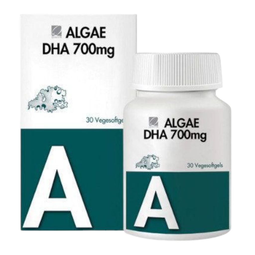 Algae DHA 700mg 30 Capsules | Plant-Based Omega-3 for Brain, Eye ...