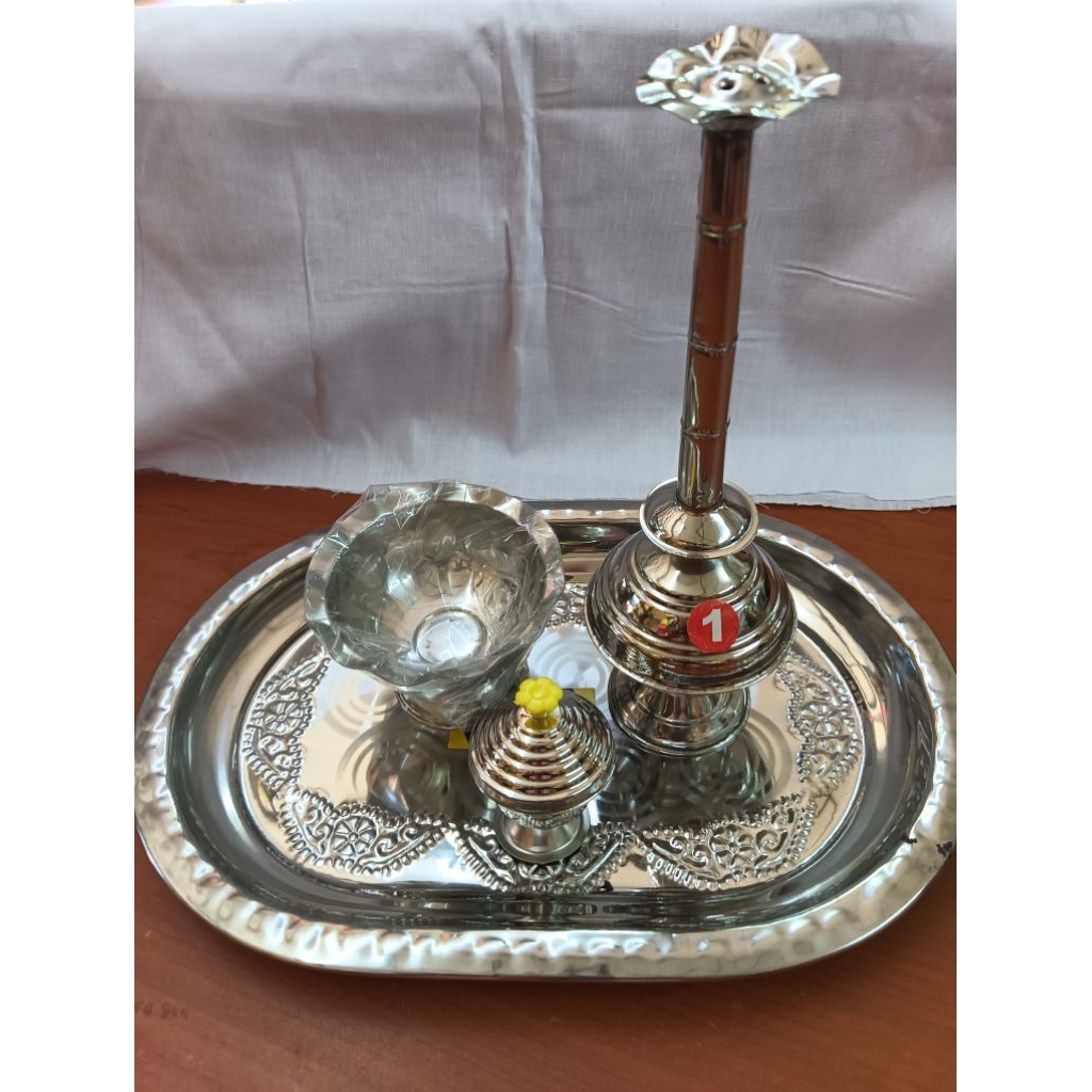 silver wedding pannir set | Shopee Malaysia