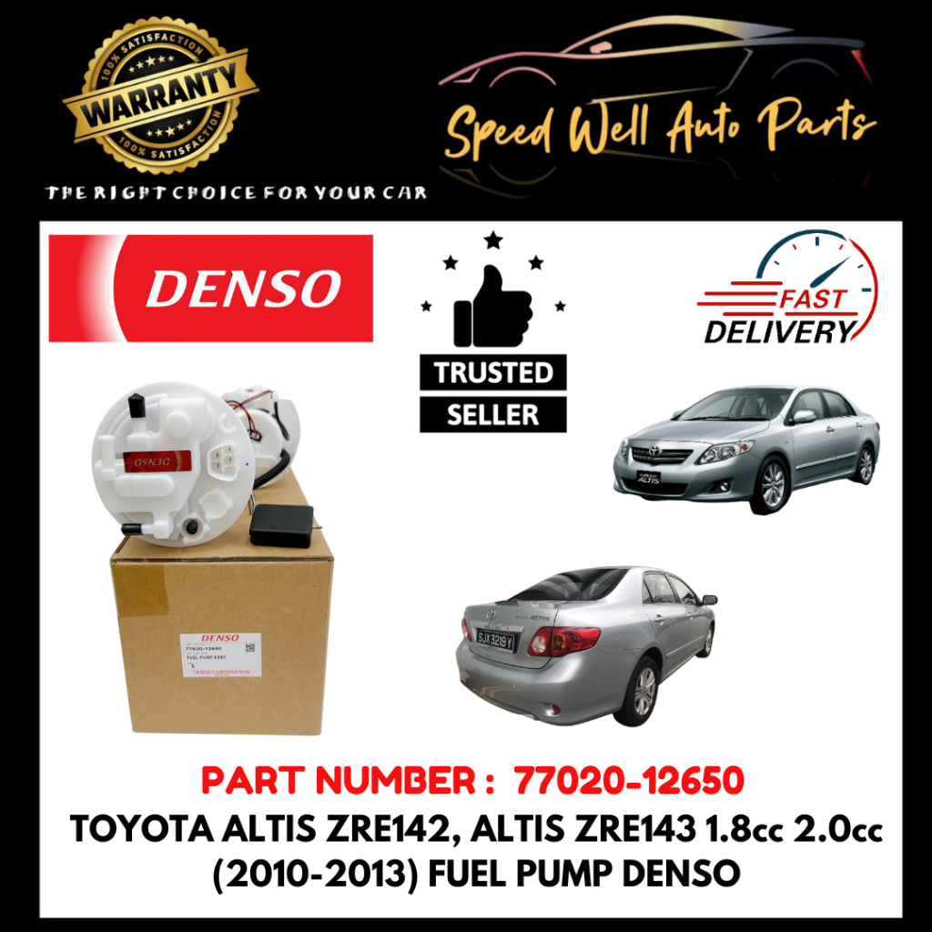 [ DENSO FUEL PUMP ] TOYOTA ALTIS ZRE142, ALTIS ZRE143 1.8cc 2.0cc FUEL ...