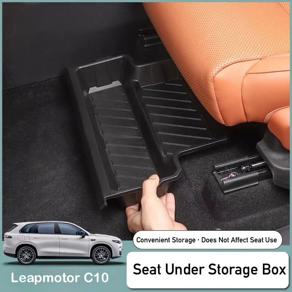 Leapmotor C10 Underseat Storage Mat Organizer | Hidden Tray Box ABS ...