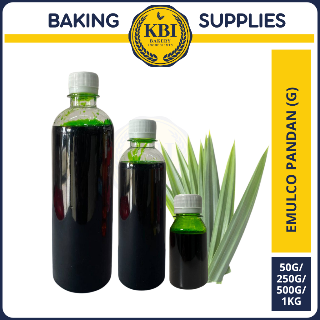 EMULCO PANDAN (G) 1KG/500G/250G/50G HALAL READY STOCK | Shopee Malaysia