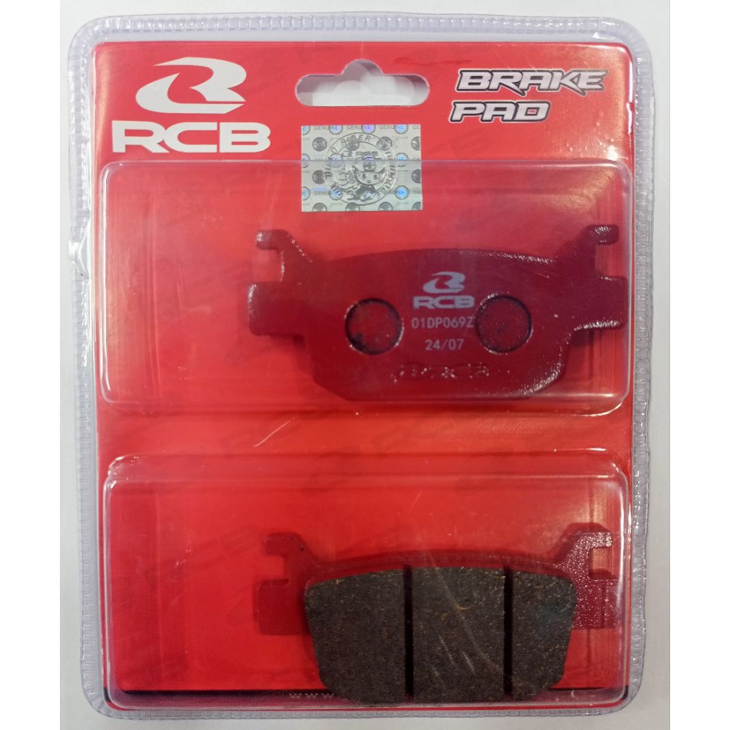 100% ORIGINAL RCB REAR DISC PAD VARIO160 ADV150 ADV 160 FORZAR | Shopee ...