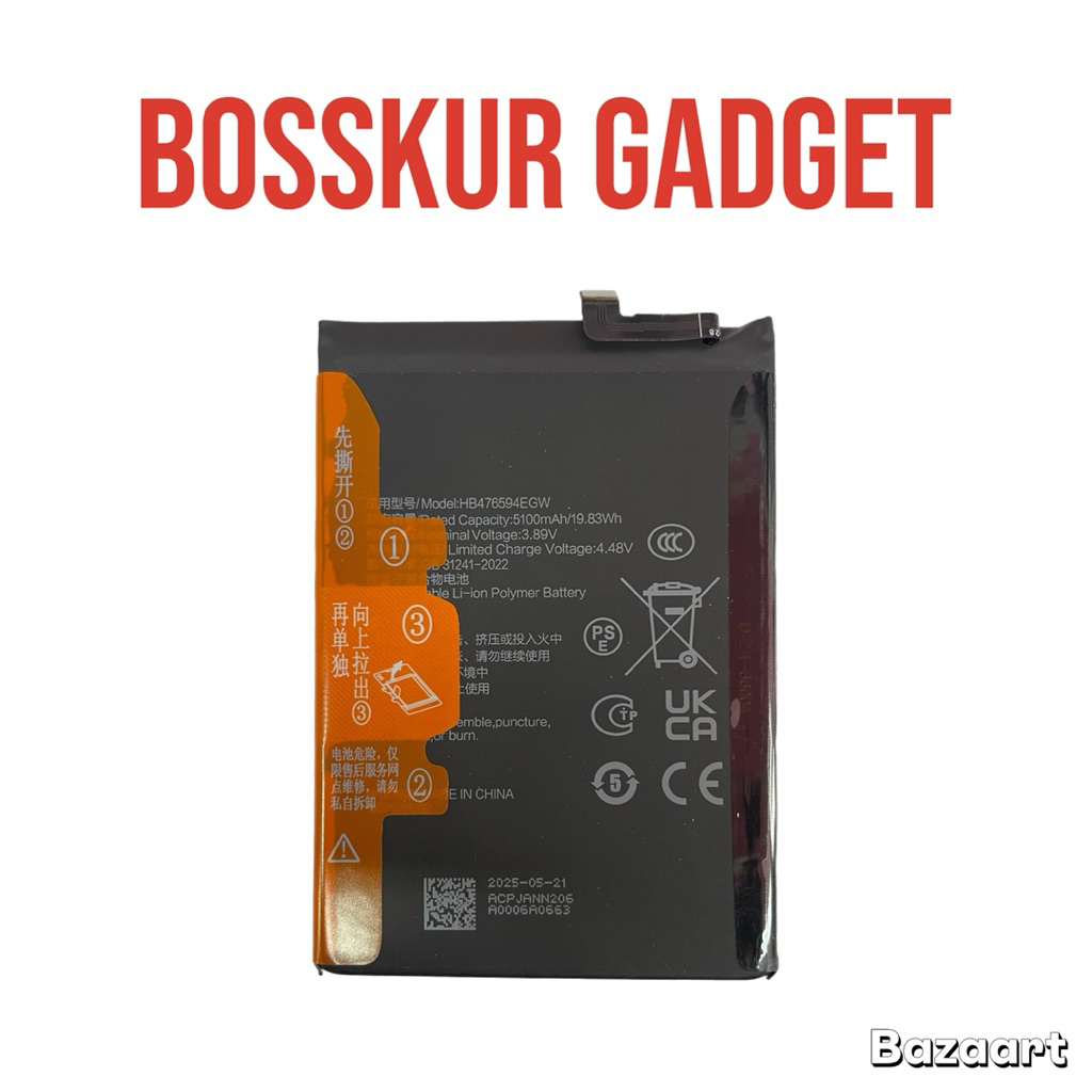 Battery Bateri Compatible For Honor X5 Plus / X6a / X6b / X7c Battery ...
