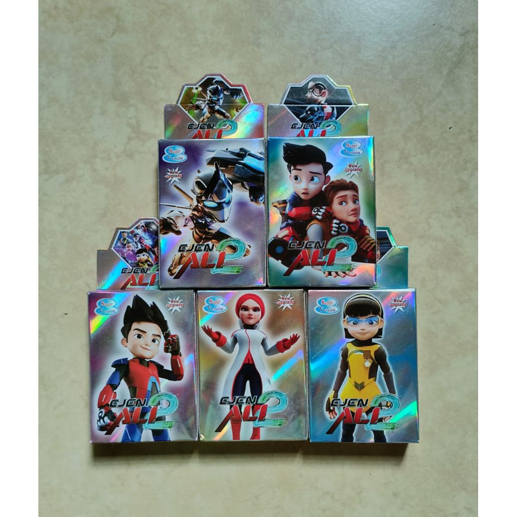 New Card Cartoon Ejen Ali / Kad Mainan Baru Ejen Ali | Shopee Malaysia