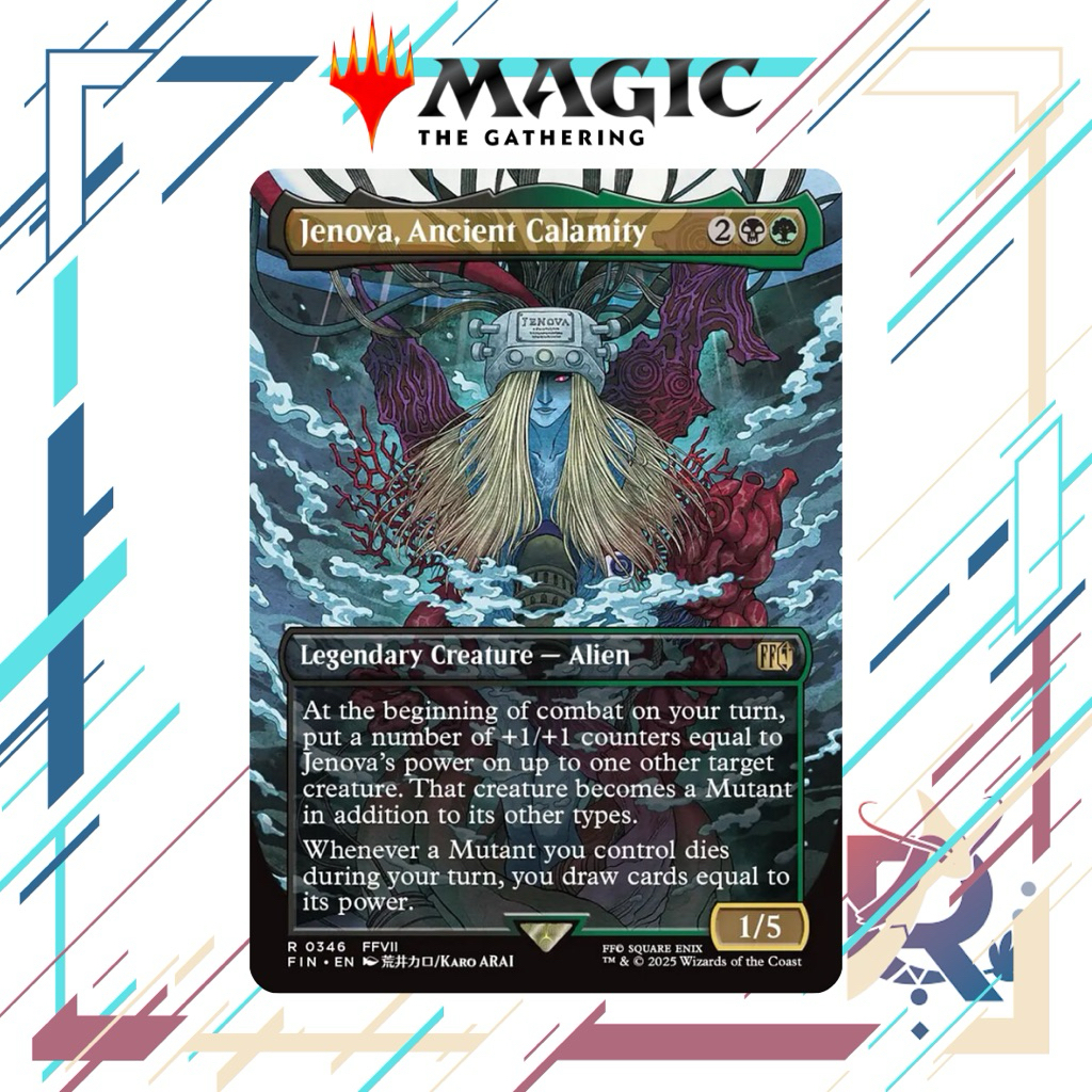 MTG x Final Fantasy : Jenova, Ancient Calamity (Borderless) | Shopee ...