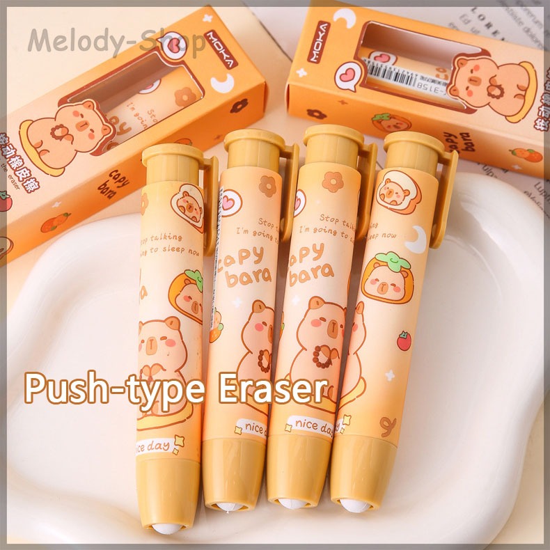 Pen - Shaped Eraser for Kids: Retractable, Clean & Traceless, Cute ...