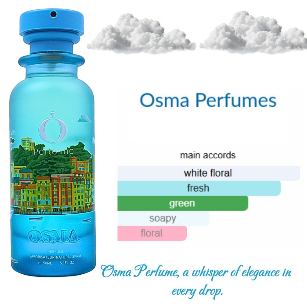 Osma Portofino Unisex Fragrance Osma EDP 150ml Long Lasting Perfume For ...