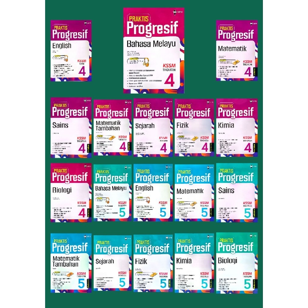 PRAKTIS PROGRESIF KSSM TINGKATAN 4 & 5 - EPH | Shopee Malaysia